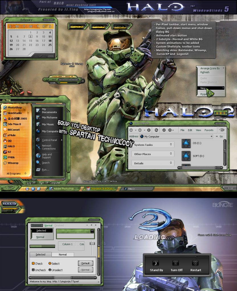 Download Halo Desktop Themes Icons and Windows Mobile Skins - Blogote