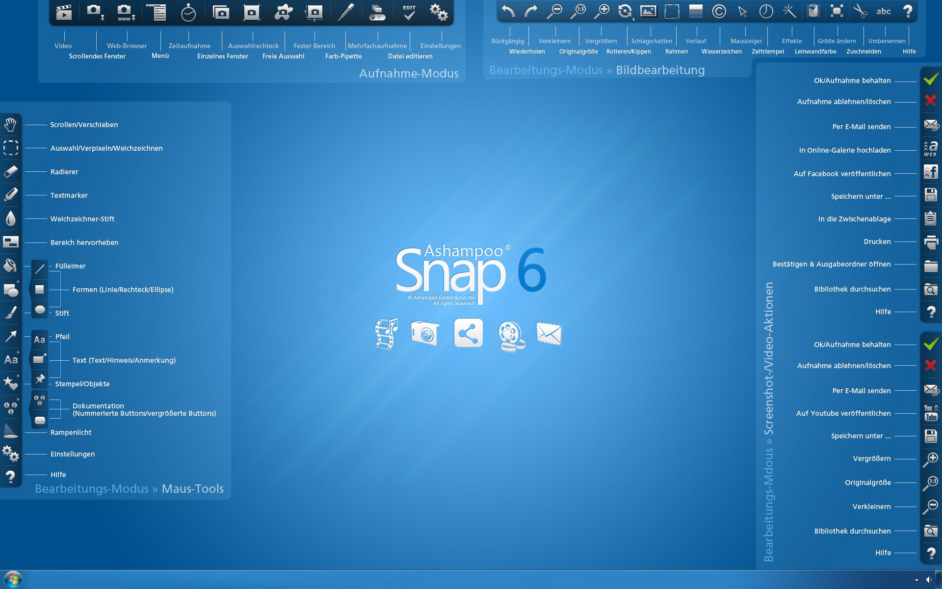 Ashampoo Snap 6: Win 5 License Keys [Windows] - Blogote