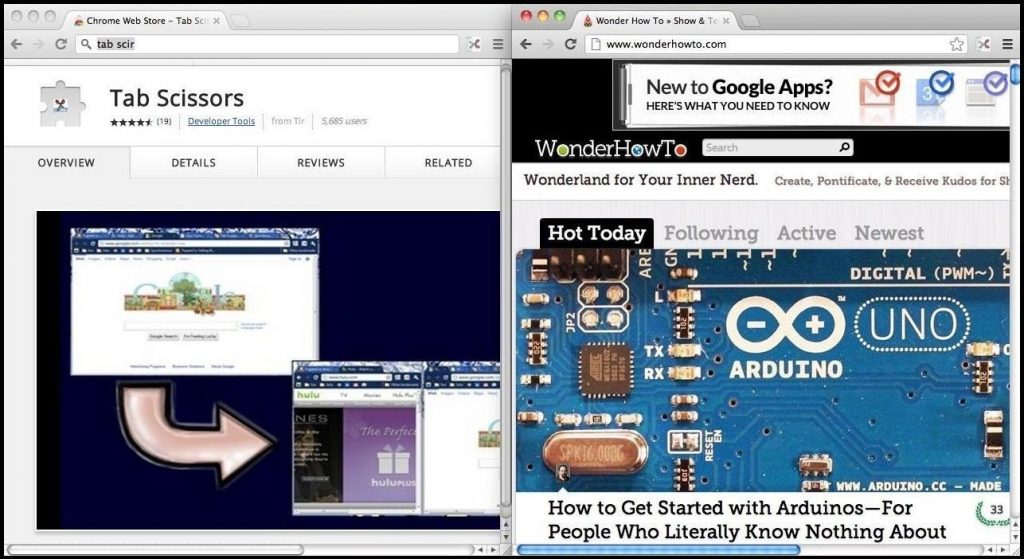 How to Split Firefox Browser Window [Firefox Addon] - Blogote