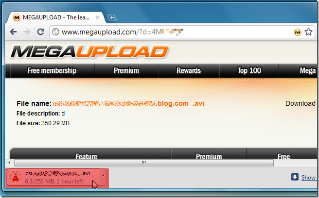 Auto Download Megaupload Files by Skipping Download Time - Blogote