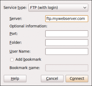 How to Connect to FTP or SFTP Server in Ubuntu - Blogote