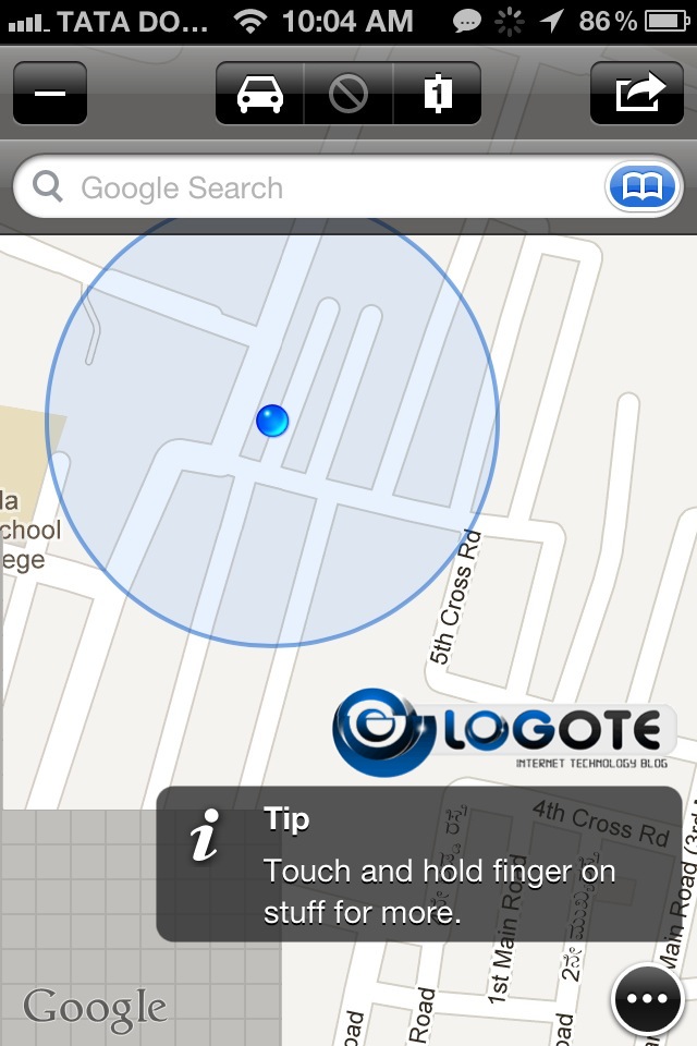 Maps+ App is a Free Google Maps Alternative for iPhone users - Blogote
