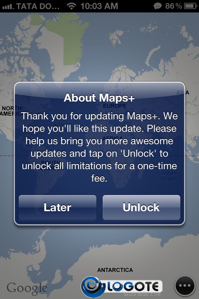 Maps+ App is a Free Google Maps Alternative for iPhone users - Blogote