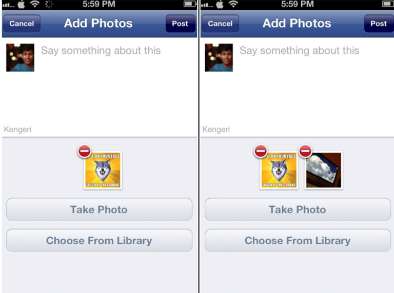 Uploading Multiple Photos on Facebook - Blogote