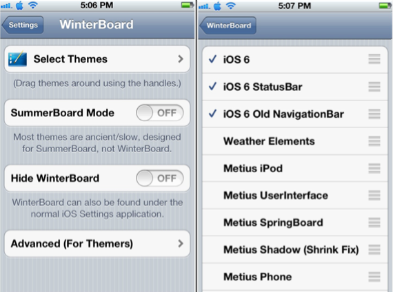 Transform Your iOS 5 to iOS 6 With This Theme - Blogote