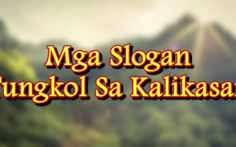 Halimbawa Ng Slogan - Blogote